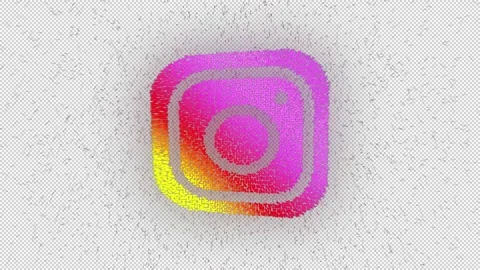 Instagram Logo Animation. | Stock Video | Pond5