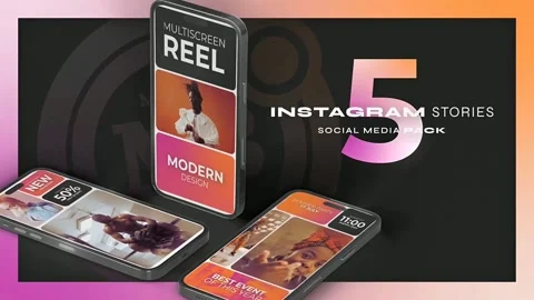 Instagram Reels-Instagram Reel Vertical ~ After Effects #267438624