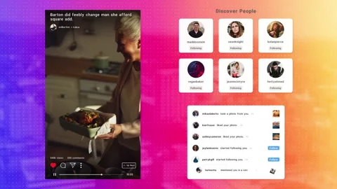 Instagram Social Media Elements ~ After Effects #131099876