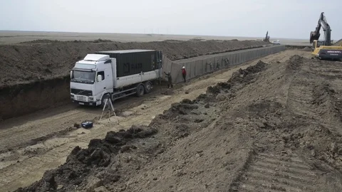 Installation of the Theissen Mover Armor... | Stock Video | Pond5