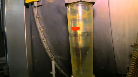 Instruments for the control of water lev... | Stock Video | Pond5