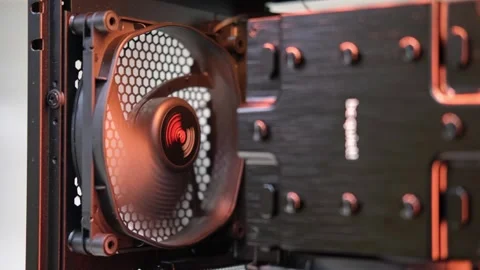 An integral part of a computer, a spinni... | Stock Video | Pond5