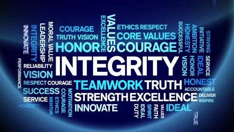 Animation Integrity Stock Footage ~ Royalty Free Stock Videos | Pond5