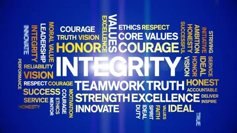 Animation Integrity Stock Footage ~ Royalty Free Stock Videos | Pond5