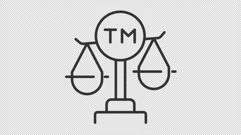 Intellectual property icon animation | Stock Video | Pond5