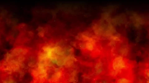 Intense Red Flame Inferno Of Hell Scorch... | Stock Video | Pond5