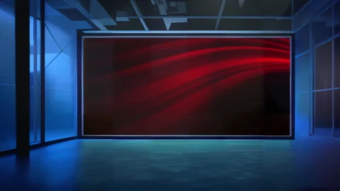 Interactive Virtual TV Studio: Immersive... | Stock Video | Pond5