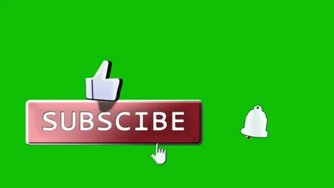 Subscribe Logo Green Screen