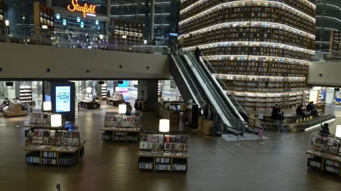 Inside Of Library Stock Videos – Royalty-Free HD & 4K Videos