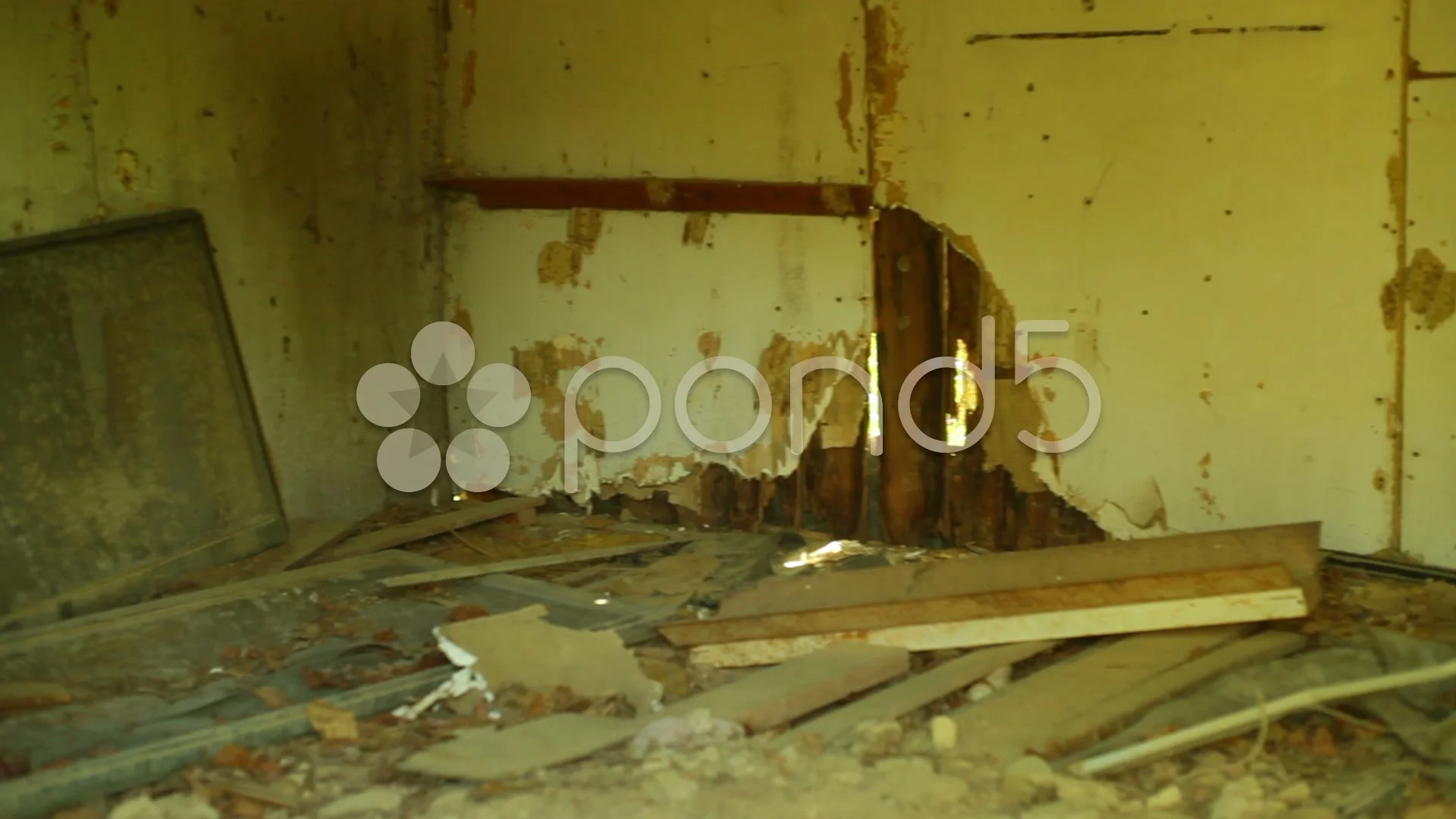 Flooded House Interior