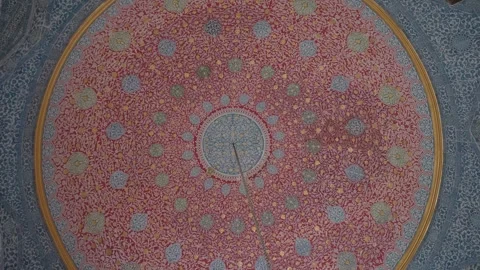 Interior islamic pattern Baghdad Pavilio... | Stock Video | Pond5