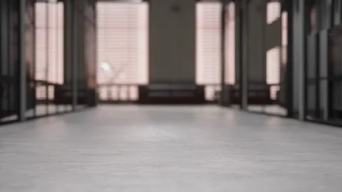 Interior of modern empty office building | Stock Video | Pond5