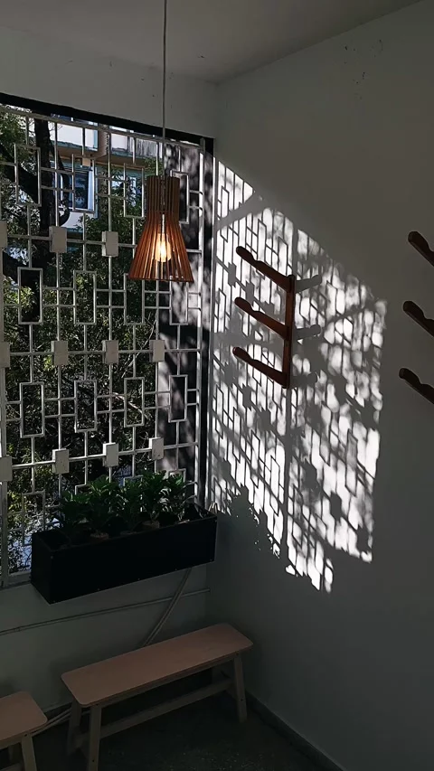 interior of a modern house, window, inte... | Stock Video | Pond5