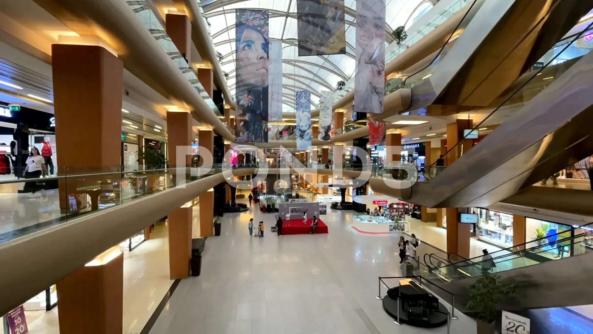 Inside Shopping Center