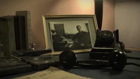 Interior of soviet union. Russian stage ... | Stock Video | Pond5