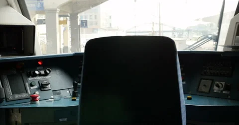 Train Conductor Cabin Stock Footage ~ Royalty Free Stock Videos | Pond5