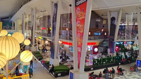 Interior View Of Emporium Mall Located I... | Stock Video | Pond5