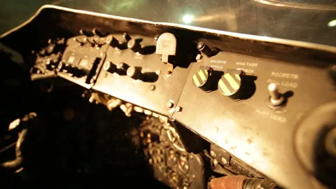 Interior View of Side Control Panels Ins... | Stock Video | Pond5