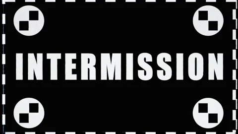 Vintage Intermission Stock Footage ~ Royalty Free Stock Videos | Pond5