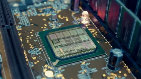 The internal structure of the main proce... | Stock Video | Pond5