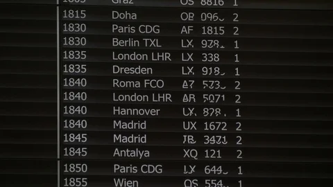 Runway Information Stock Footage ~ Royalty Free Stock Videos | Pond5