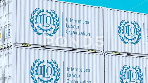 International Labour Organization ILO logo Icons of Global Commerce ...