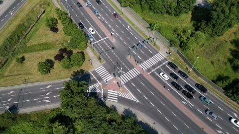 International Intersection Stock Video Footage | Royalty Free International Intersection Videos ...