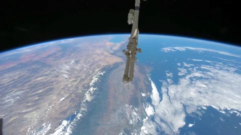 The International Space Station flies ov... | Stock Video | Pond5