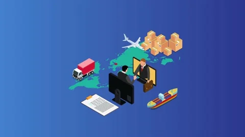 International Trade Animation Stock Videos – Royalty-Free HD & 4K ...