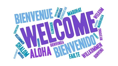 Welcome Word Cloud