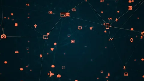 internet of things, concept animation | Stock Video | Pond5