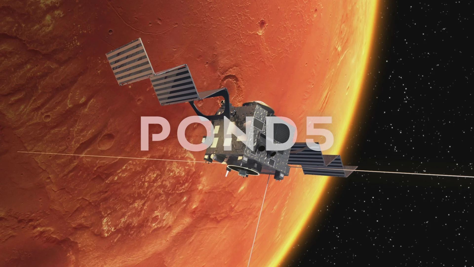 Drawing Of Mars Space Station