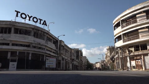 Intersection 'Toyota' advertising billbo... | Stock Video | Pond5