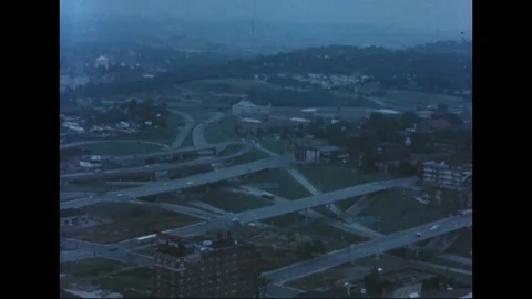 Interstate Highway System and depressed ... | Stock Video | Pond5