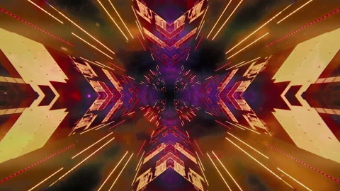 Interstellar neon highway with hyper spe... | Stock Video | Pond5