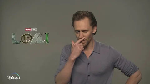 Interview with actor Tom Hiddleston talk... | Stock Video | Pond5