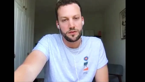 Interview with famous actor Ben Sharrock... | Stock Video | Pond5