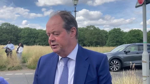 Interview with MP Stephen Hammond after ... | Stock Video | Pond5