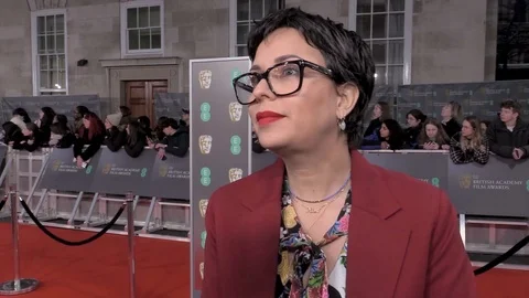 Interview with Nicki Ledermann at red ca... | Stock Video | Pond5