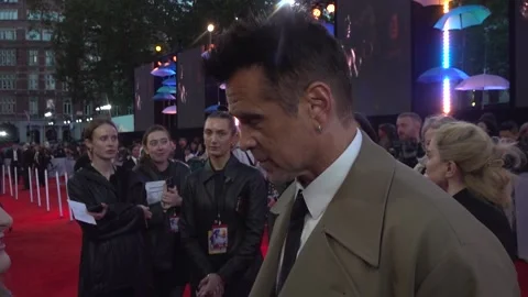 Interviews with Margot Robbie and Colin ... | Stock Video | Pond5