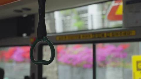 An Intimate Glimpse Inside a Public Bus,... | Stock Video | Pond5