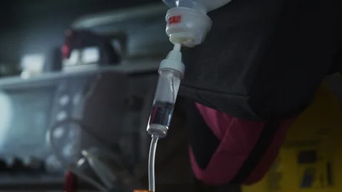 Intravenous Infusion Drip - Medical Trea... | Stock Video | Pond5