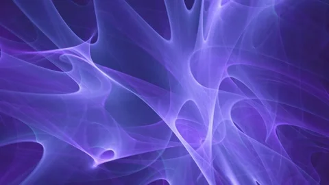 Intricate woven folds of purple plasma w... | Stock Video | Pond5