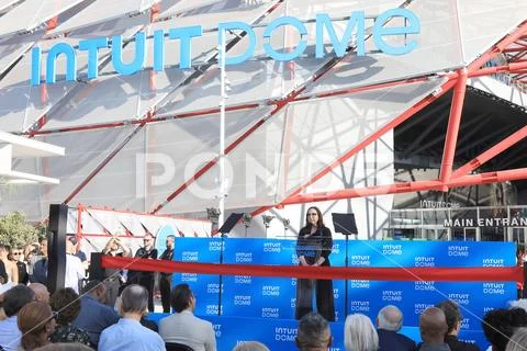 Intuit Dome Ribbon Cutting Ceremony and Red Carpet, Inglewood, USA - 15 ...