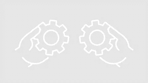 Invention white icon animation | Stock Video | Pond5