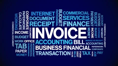 Invoice Template Stock Footage ~ Royalty Free Stock Videos | Pond5