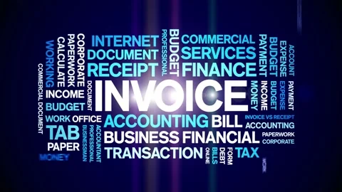 Invoice Template Stock Footage ~ Royalty Free Stock Videos | Pond5