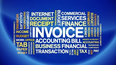 Invoice Template Stock Footage ~ Royalty Free Stock Videos | Pond5