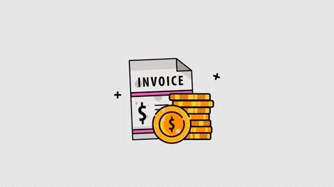 Invoice Icon Stock Video Footage | Royalty Free Invoice Icon Videos | Pond5