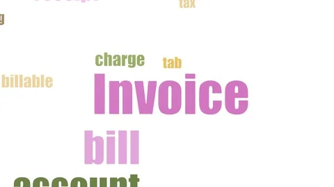 Invoice Isolated Stock Videos – Royalty-Free HD & 4K Videos